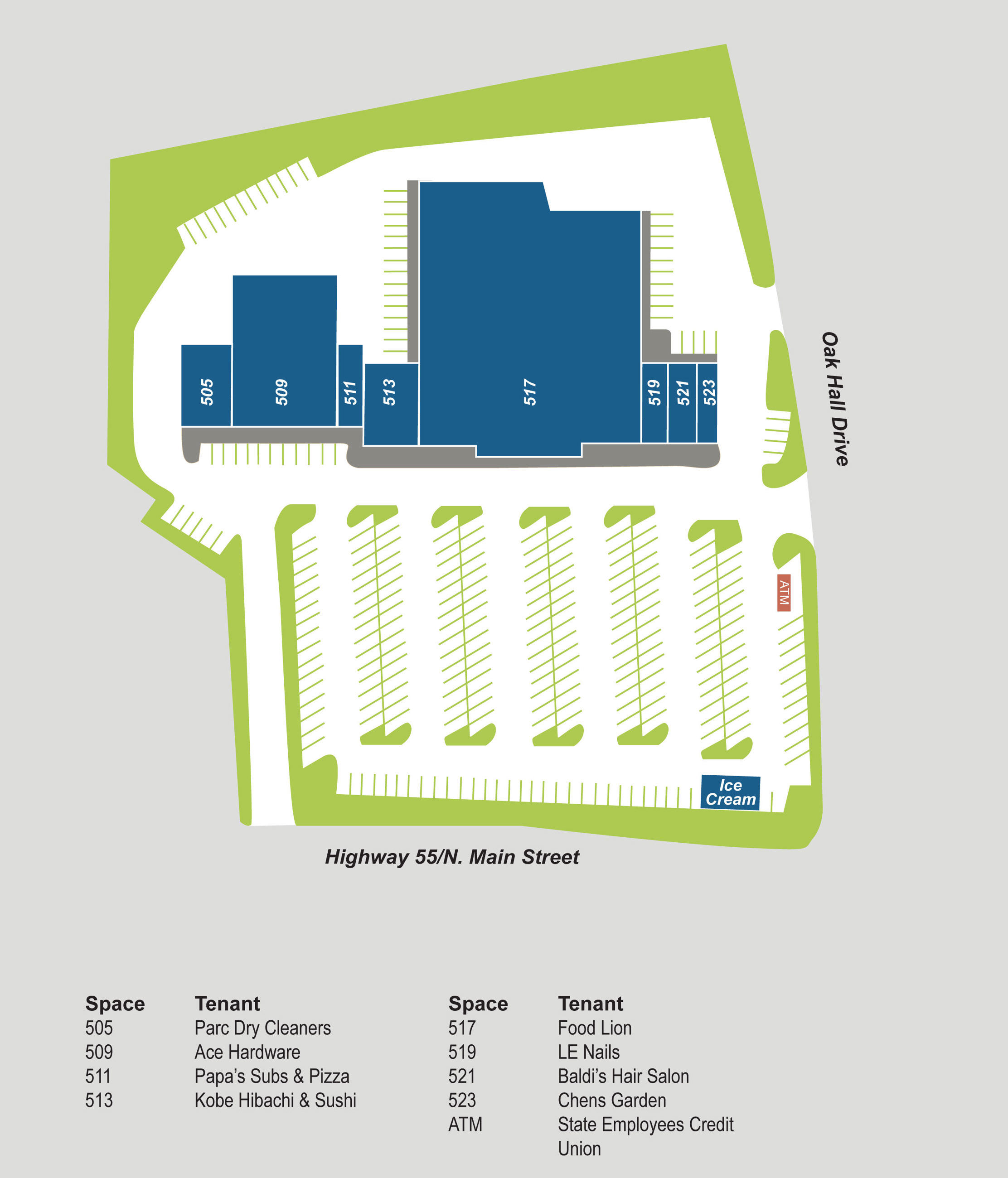 Oak Hall Shopping Center